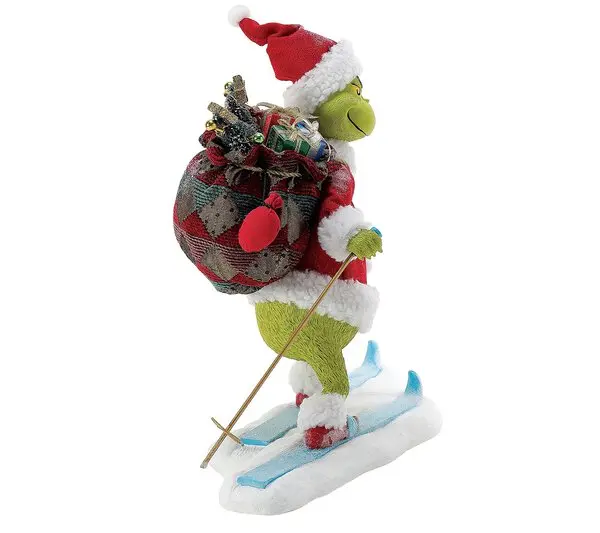 POSSIBLE DREAMS Grinchy Delivery Figurine 11in