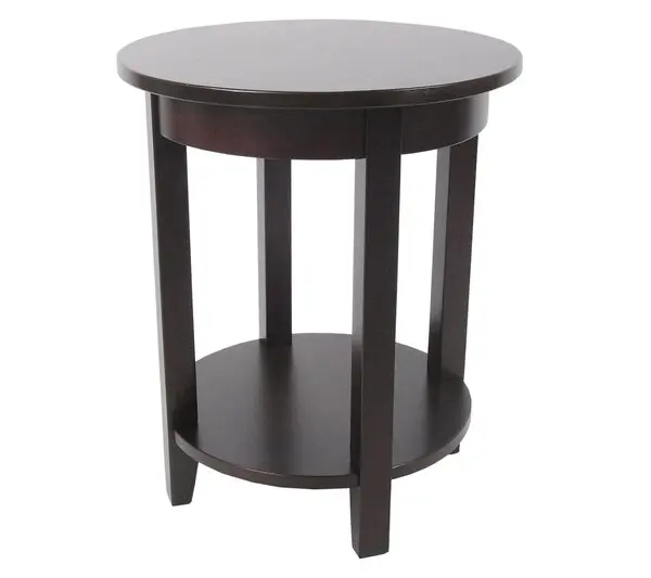 ALATERRE FURNITURE Shaker Cottage Round Versati Le End Table - One-color