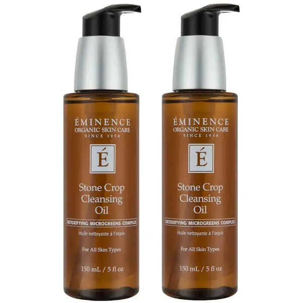 EMINENCE ORGANIC SKIN CARE Stone Crop Cleansing Oil 150ml Duo - One-color