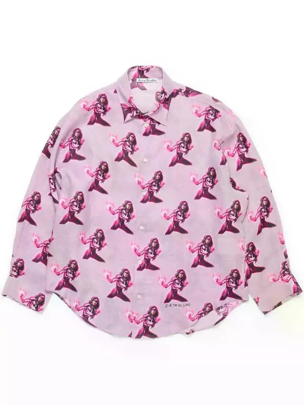 Acne Studios Printed Button-up Shirt