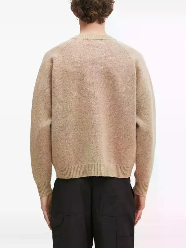 A BATHING APE Shark-head Intarsia Sweater