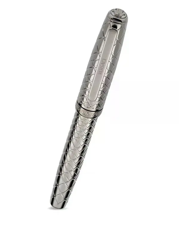 Versace Arges Ballpoint Pen - Silver