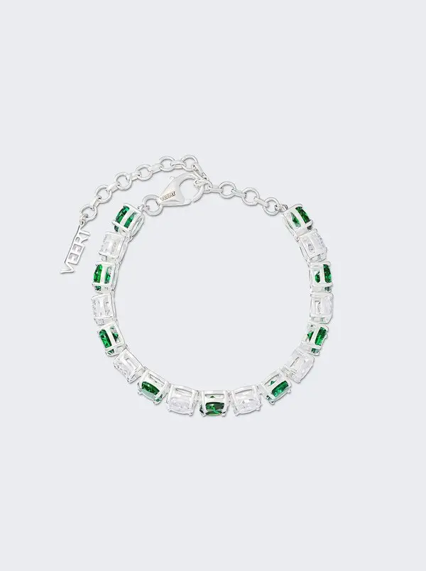 VEERT Tennis Bracelet - White Gold