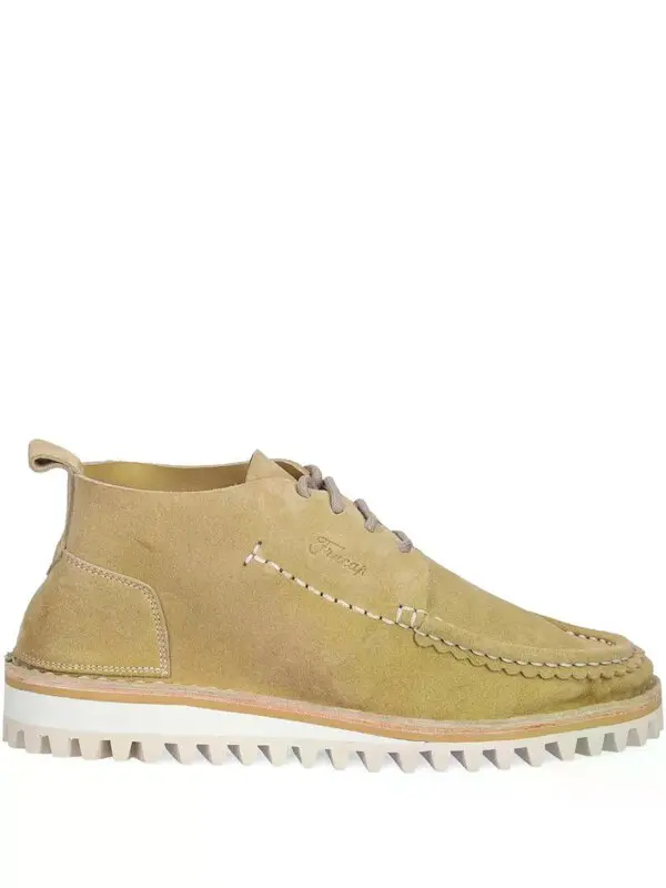 FRACAP Suede Derby Shoes