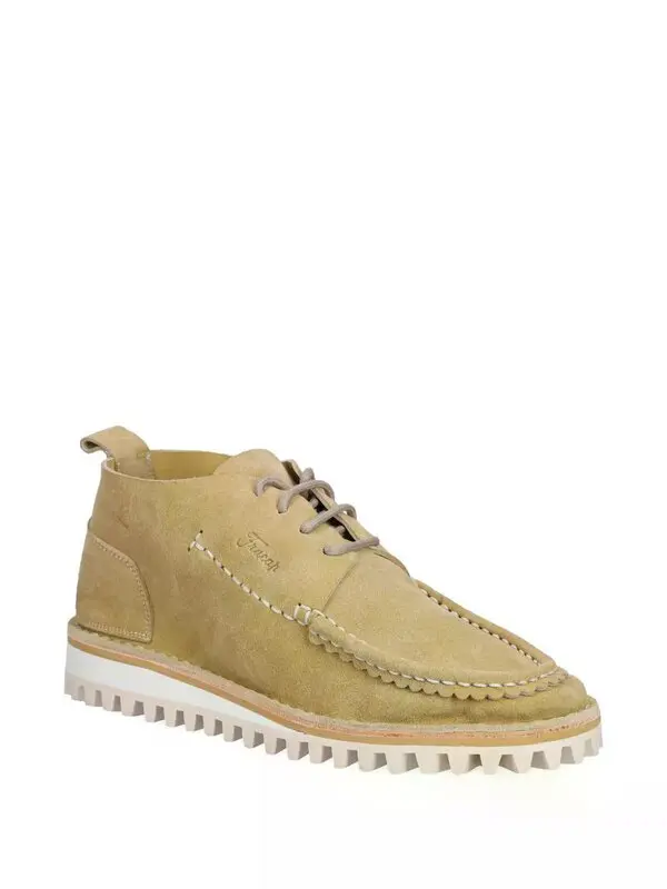 FRACAP Suede Derby Shoes
