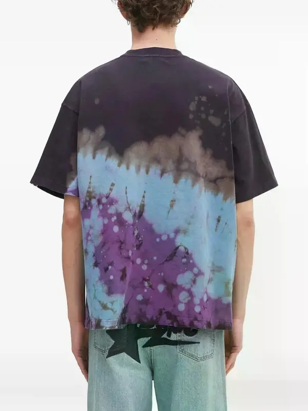 A BATHING APE Tie-dye T-shirt