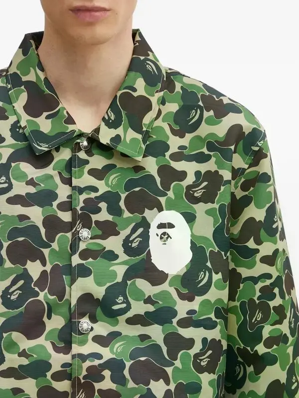 A BATHING APE Camouflage-pattern Jacket