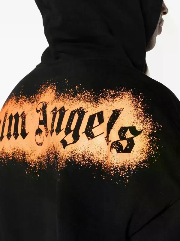 Palm Angels Spray-effect Hoodie