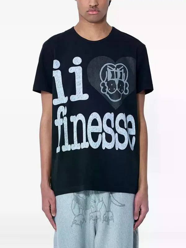 CHITÈ Graphic-print Crew-neck T-shirt