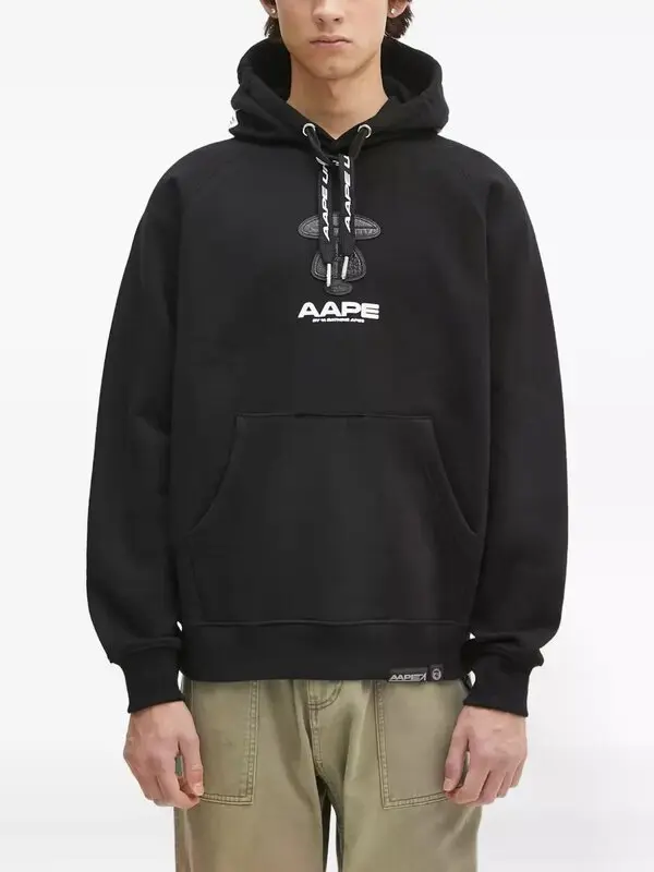 AAPE BY *A BATHING APE Moon Face Logo Hoodie
