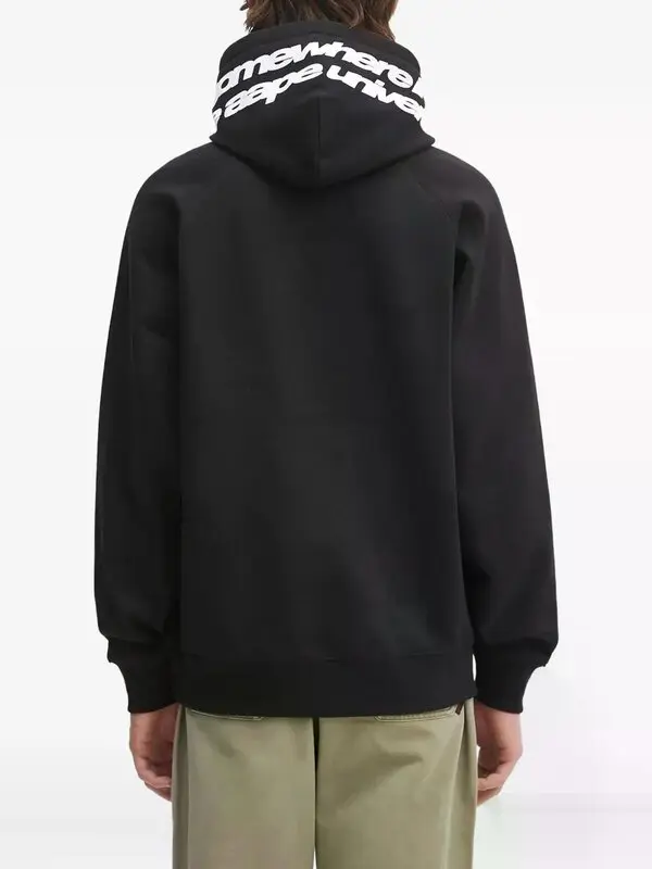 AAPE BY *A BATHING APE Moon Face Logo Hoodie