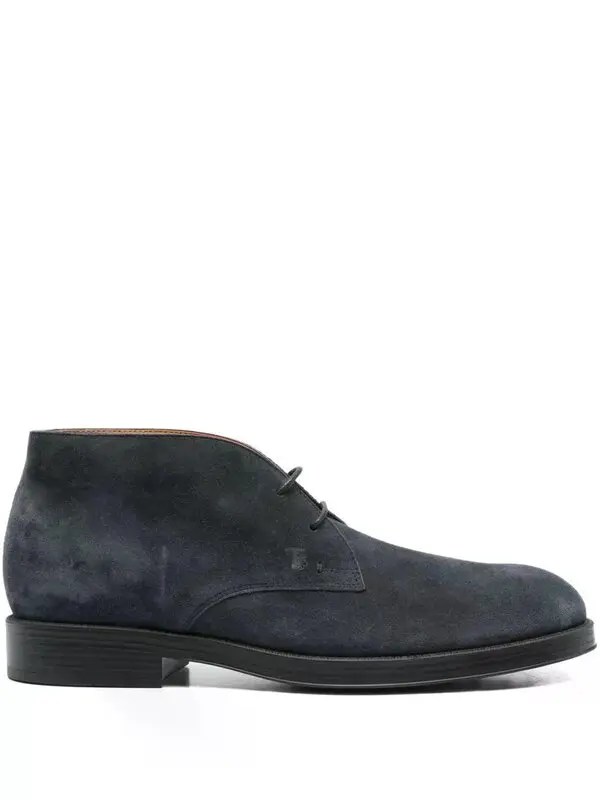 TOD'S Suede Chukka Boots - Blue