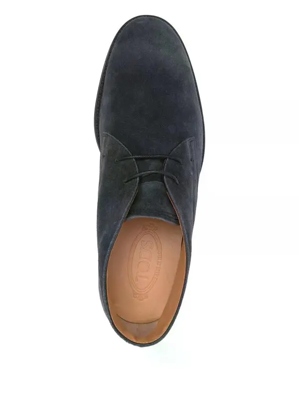 TOD'S Suede Chukka Boots - Blue