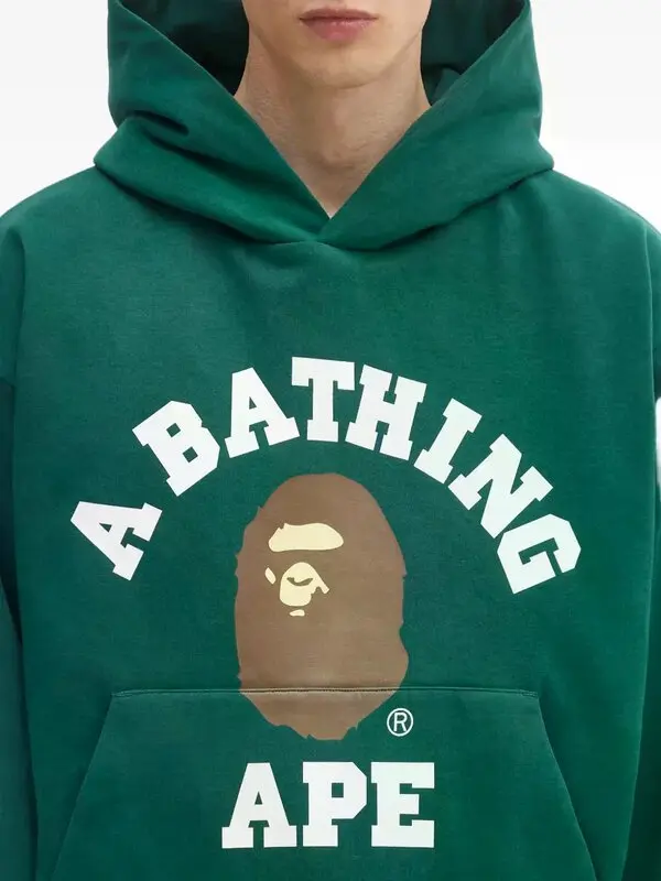 A BATHING APE Logo-print Hoodie