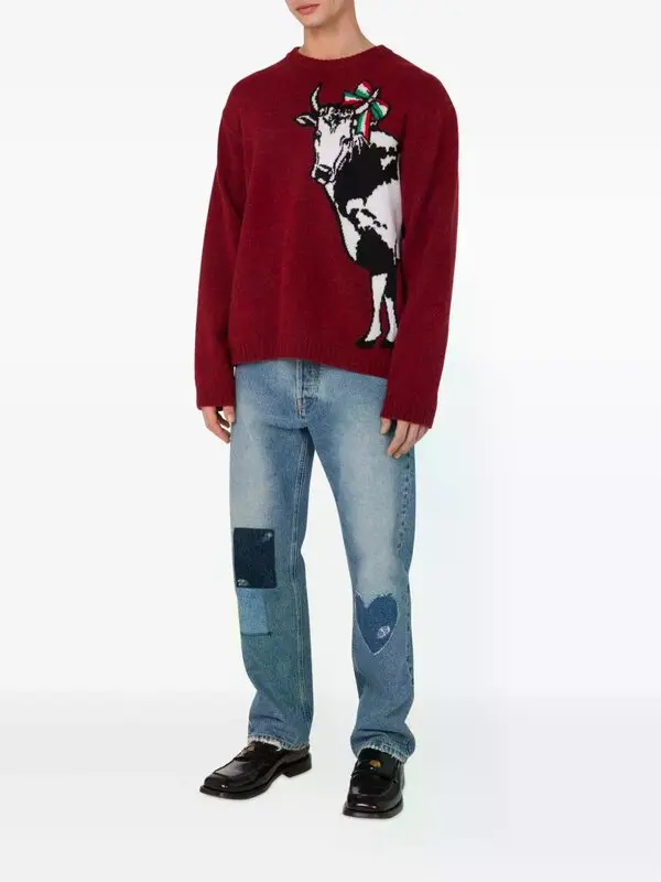 Moschino Patchwork Denim Pants