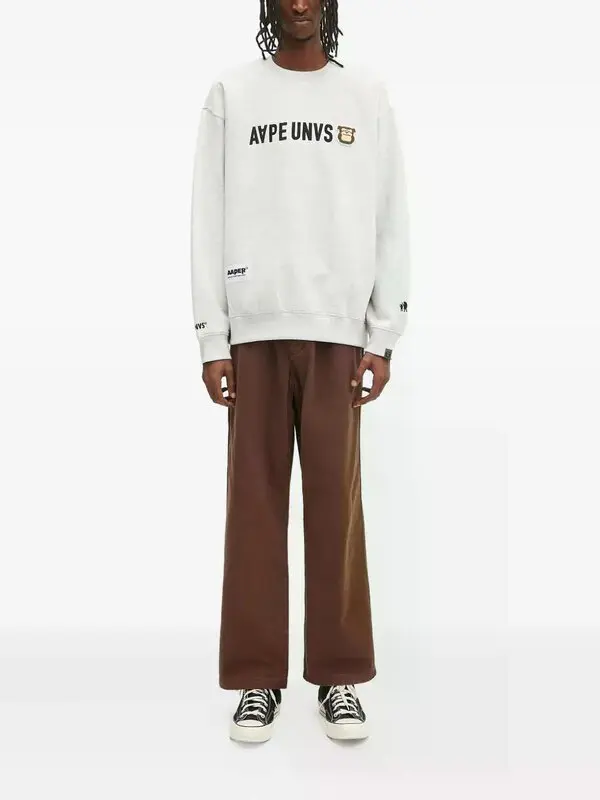 AAPE BY *A BATHING APE Embroidered Sweatshirt
