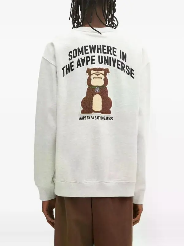 AAPE BY *A BATHING APE Embroidered Sweatshirt
