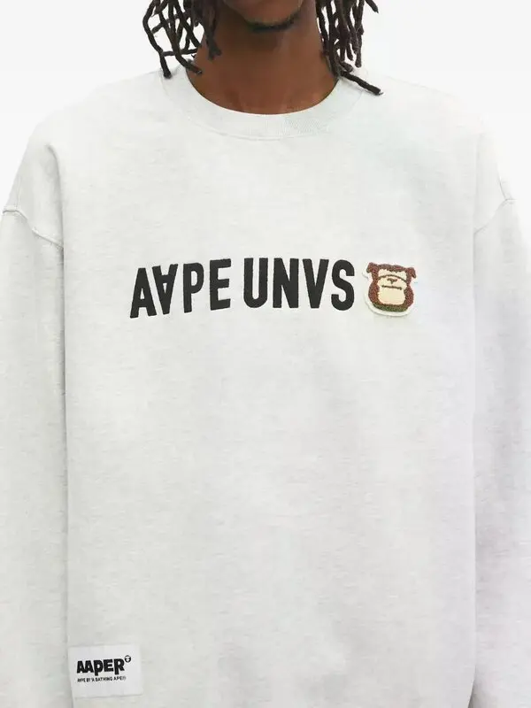 AAPE BY *A BATHING APE Embroidered Sweatshirt