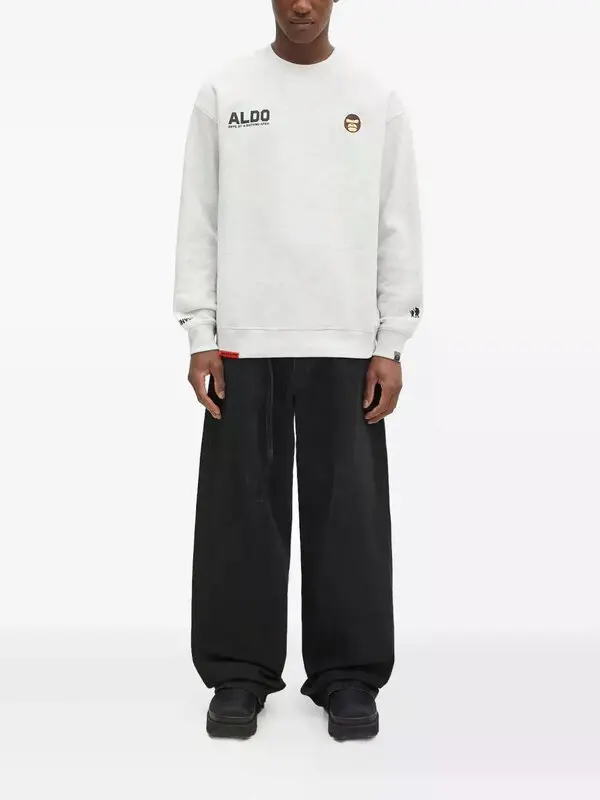 AAPE BY *A BATHING APE Aldo Ape Head-emblem Sweatshirt
