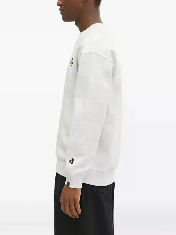 AAPE BY *A BATHING APE Aldo Ape Head-emblem Sweatshirt