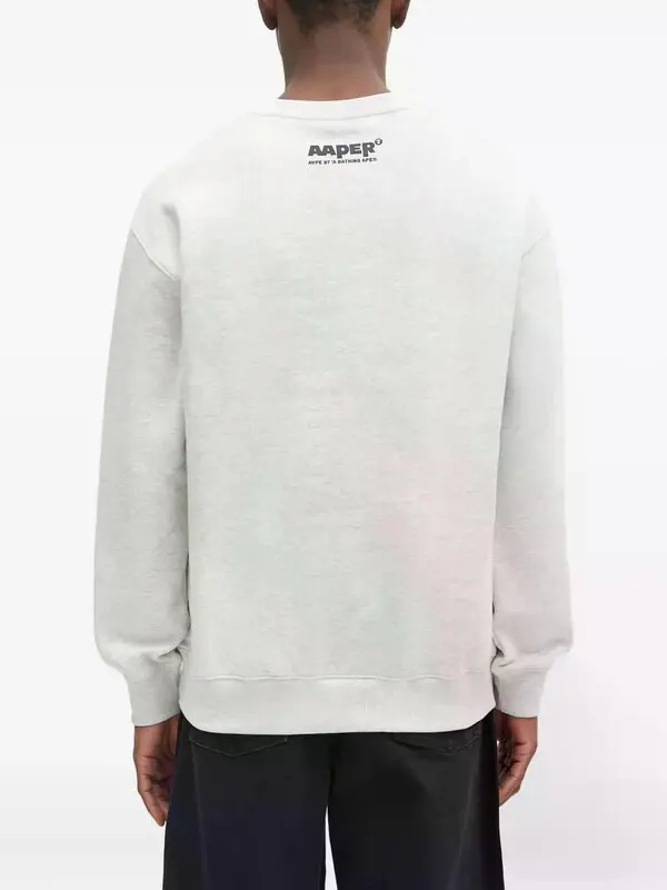 AAPE BY *A BATHING APE Aldo Ape Head-emblem Sweatshirt