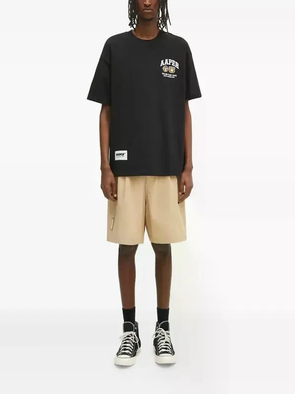 AAPE BY *A BATHING APE Pleated Detail Shorts