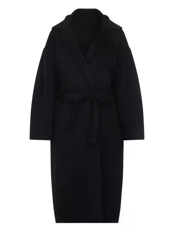 Alberta Ferretti Belted Wool Coat