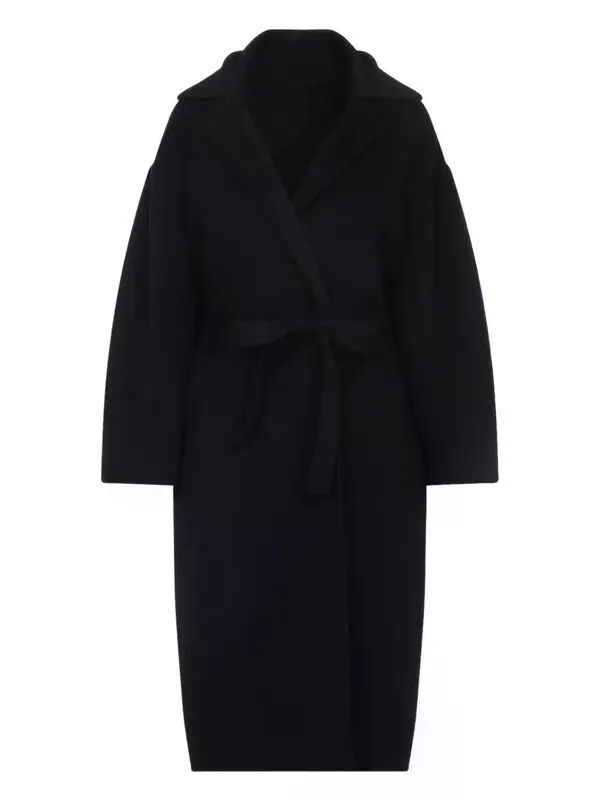 Alberta Ferretti Belted Wool Coat