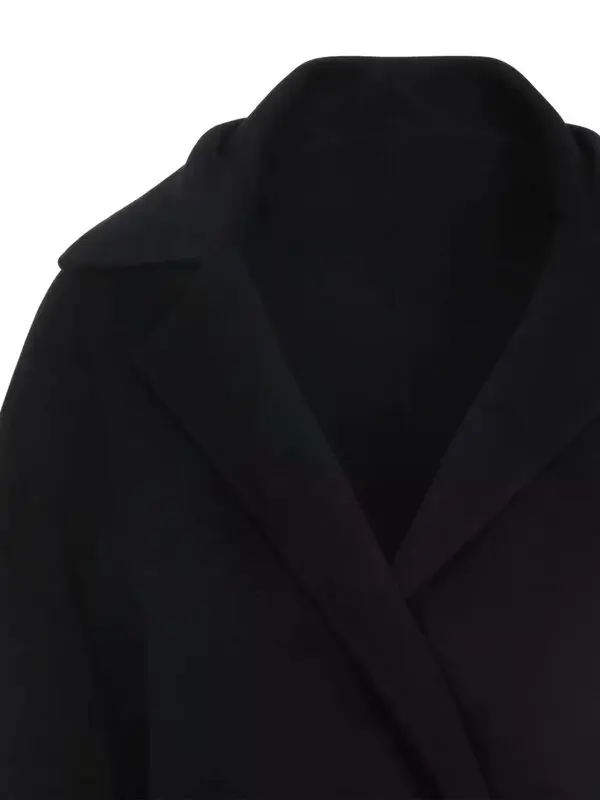 Alberta Ferretti Belted Wool Coat