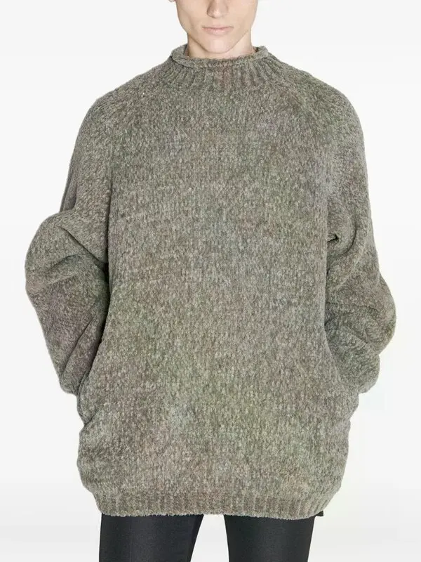 UNDERCOVERISM Mock-neck Wool Sweater