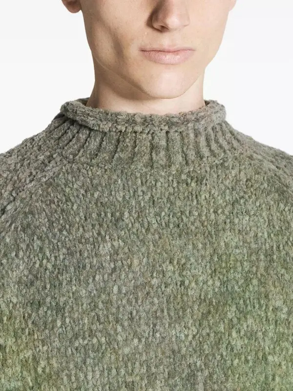 UNDERCOVERISM Mock-neck Wool Sweater