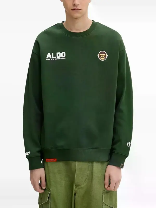 AAPE BY *A BATHING APE Ape-head Logo Sweatshirt
