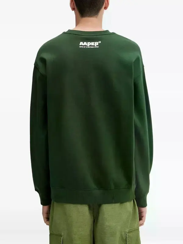 AAPE BY *A BATHING APE Ape-head Logo Sweatshirt