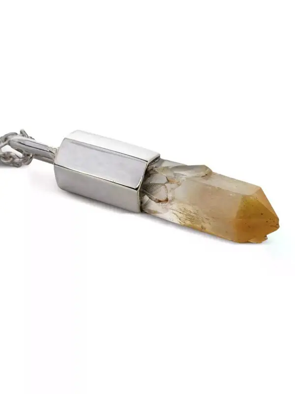 PARTS OF FOUR Sterling- Mango Quartz Talisman Necklace