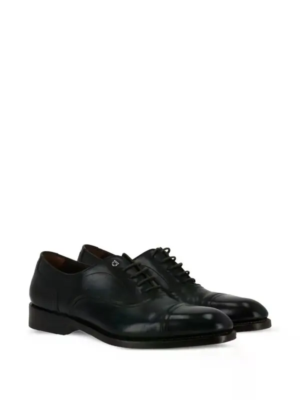 FERRAGAMO Leather Derby Shoes