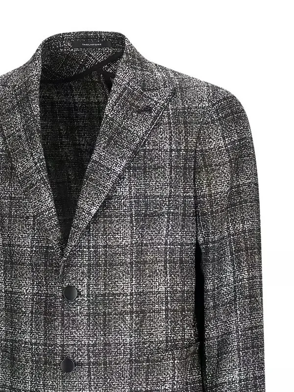Tagliatore Checked-pattern Two-button Blazer