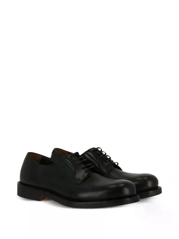 FERRAGAMO Leather Derby Shoes