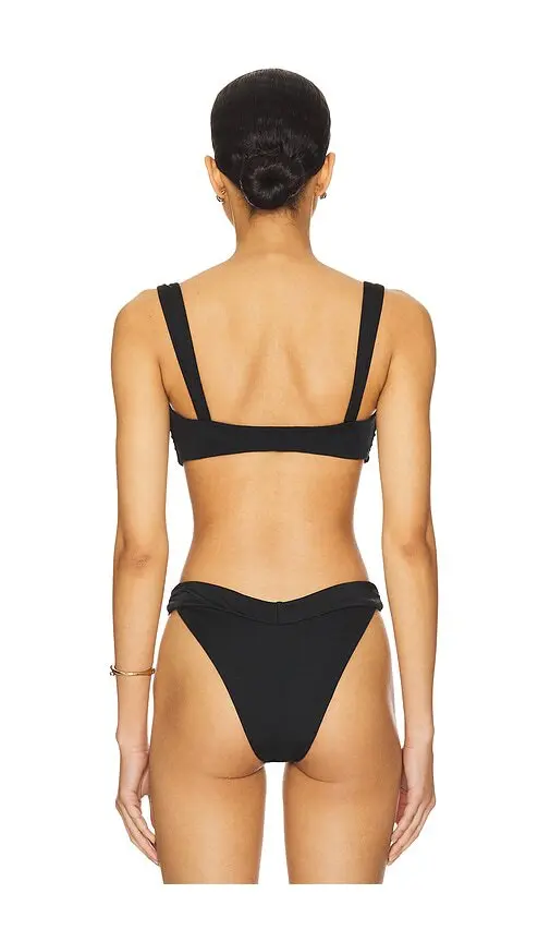 CIN CIN Abyss Bikini Top - Black