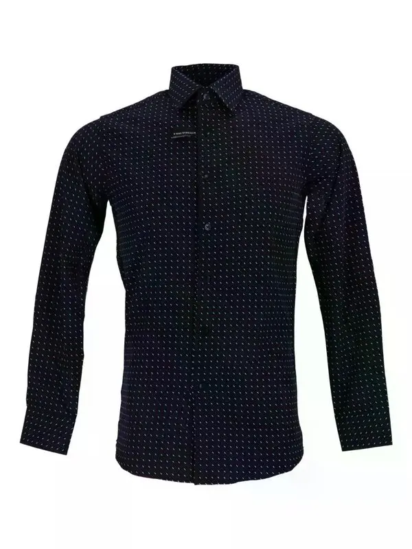 Scotch & Soda Multi-pattern Cotton Shirt