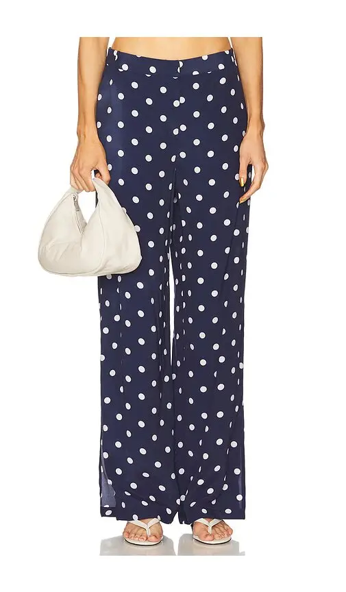 Hemant & Nandita Wide Leg Pant - Blue