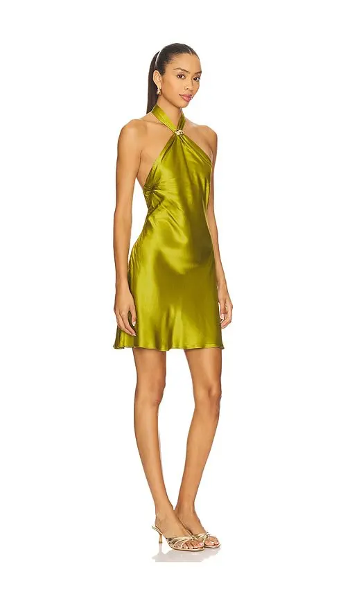 slim fit dress slacks Zoella Green Off The Shoulder Mini Dress - US 14