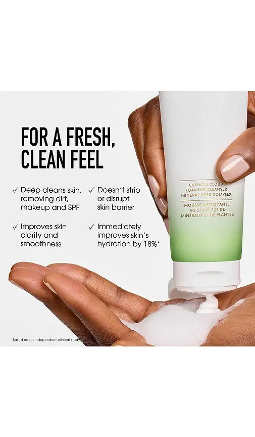 BAREMINERALS Skinlongevity Cushion Cloud Gentle Foaming Cleanser