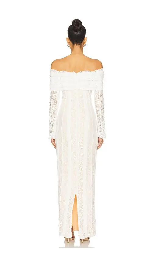 MORE TO COME Annabelle Off Shoulder Maxi