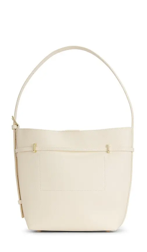 VERAFIED Small Belted Tote Bag