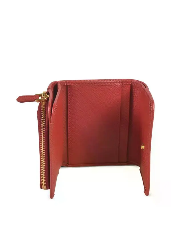 Prada Logo-plaque Wallet
