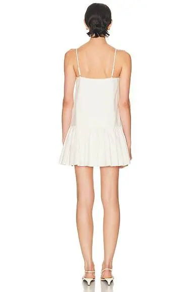 SEROYA Krista Mini Dress - Eggshell