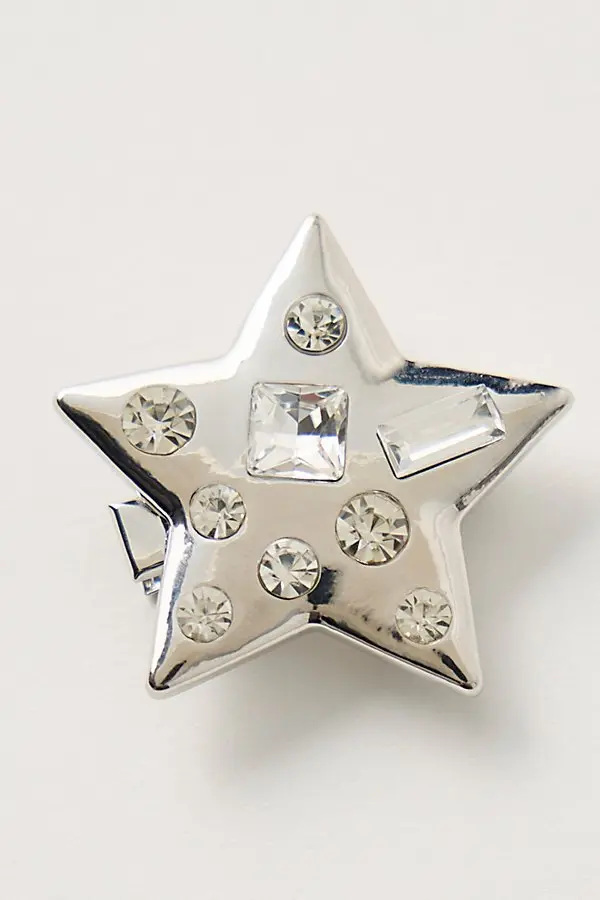 FICCARE Star Hair Clip - Silver
