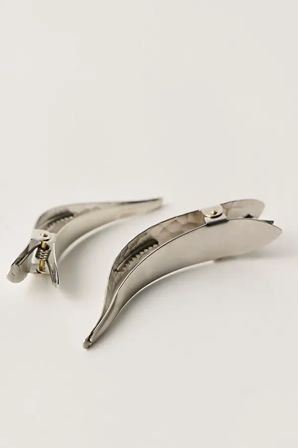 FICCARE Maximas Clip - Silver Hammered