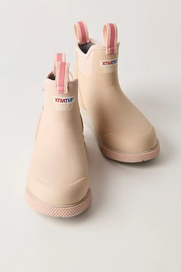 XTRATUF Ankle Deck Boots - Blush Peach