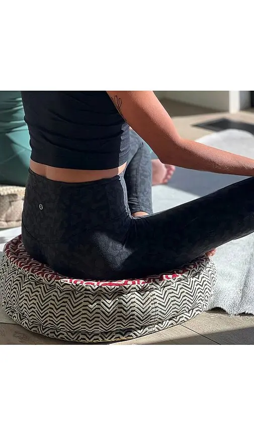 VERVE CULTURE Meditation Cushion Round